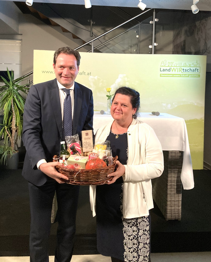 Tour durch Wien mit dem Landwirtschaftsminister