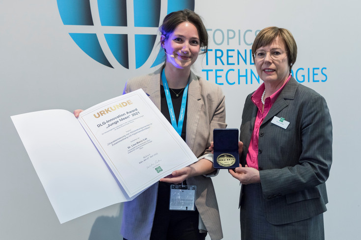 DLG-Innovation Award „Junge Ideen“ – BOKU-Forscherin ausgezeichnet