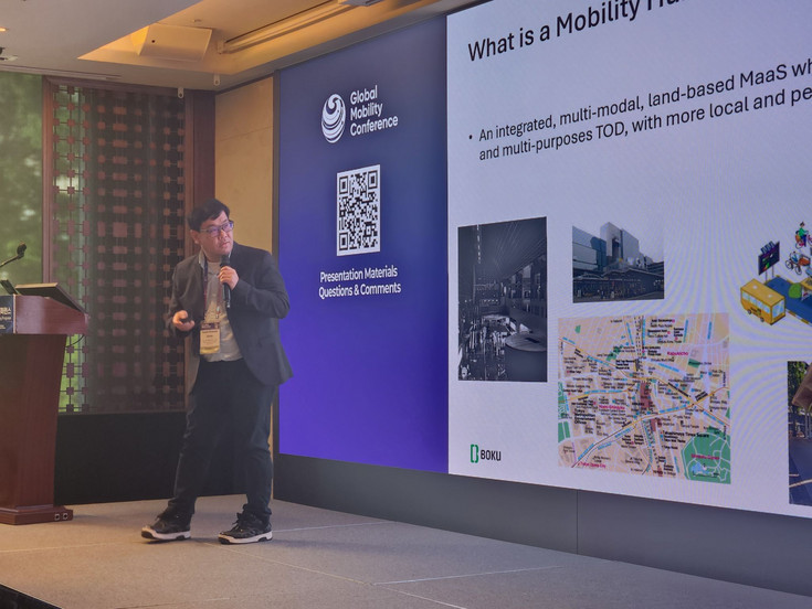 Präsentation auf der Global Mobility Conference 2025 in Seoul